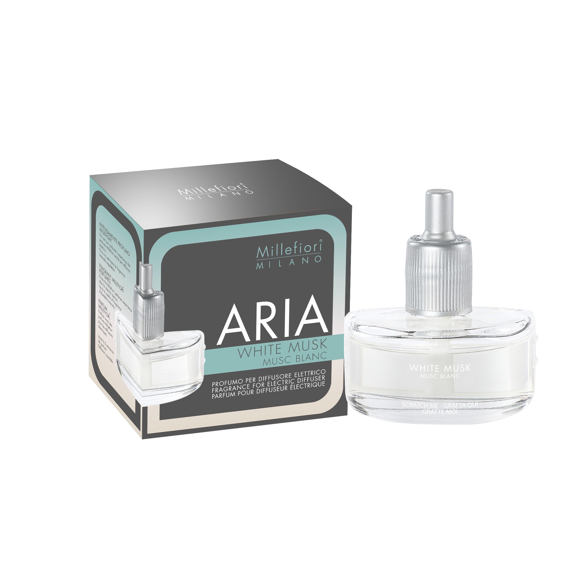 ARIA FRAGRANCE FOR ELECTRIC DIFFUSER WHITE MUSK – Millefiori Milano