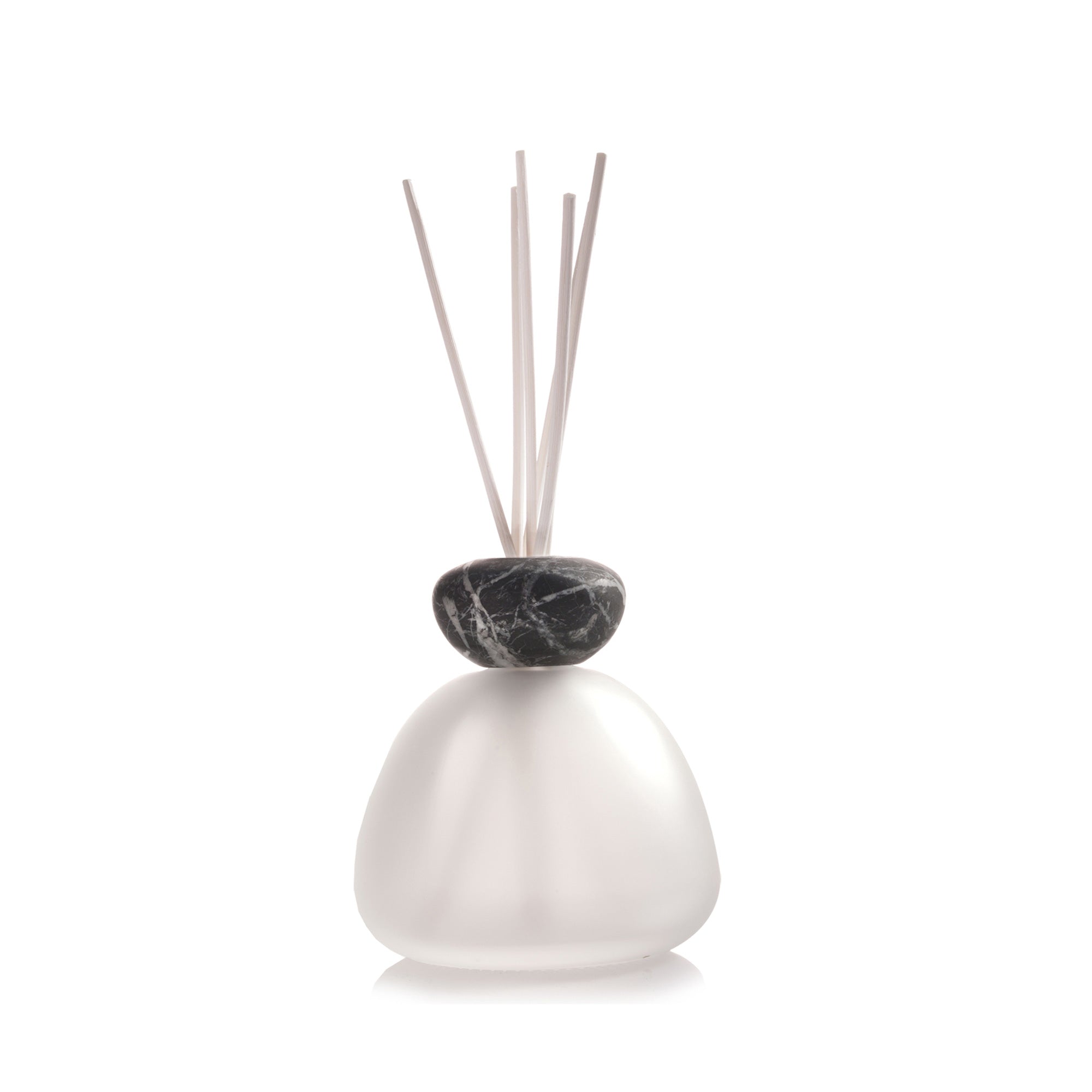 Air Design Satin Marble Diffuser with Black Cap – Millefiori Milano