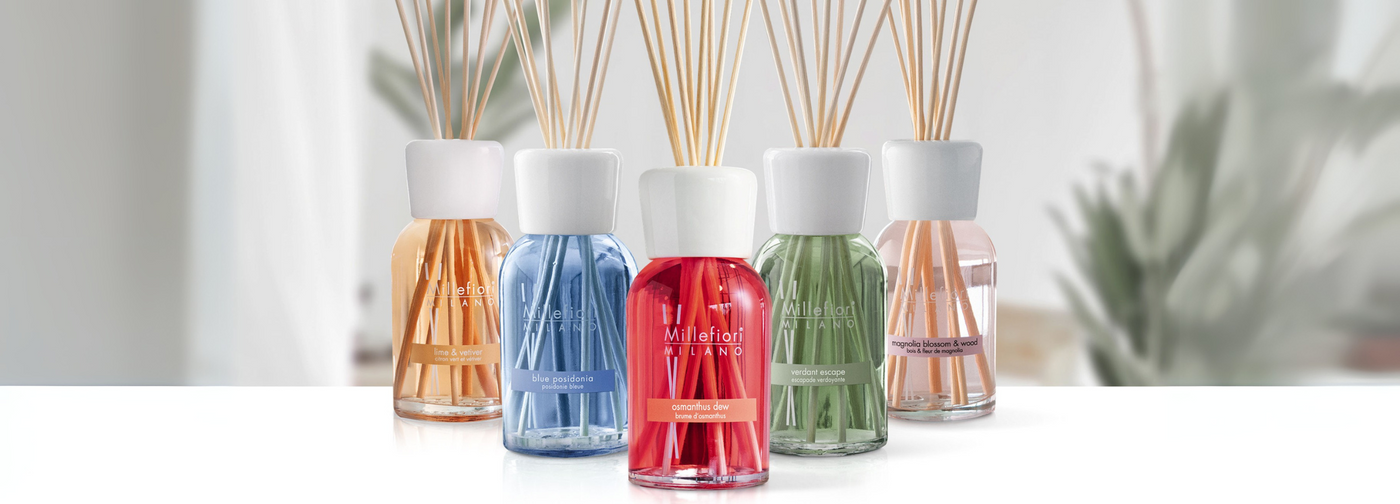 Millefiori Milano Diffusers Collection - Exclusive Fragrances and Designs